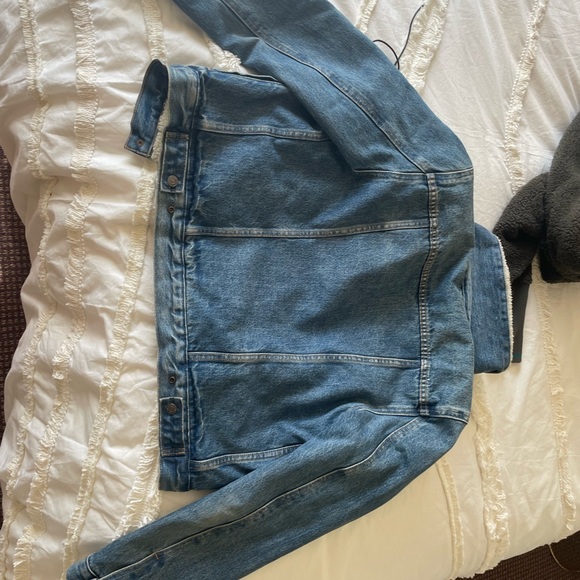 Levi's | Jackets & Coats | Levis Fluffy Jean Jacket | Poshmark